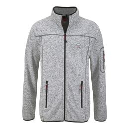 MAN'S WORLD Man's World Fleecejacke Herren Gr&ouml;&szlig;e XXXL Gro&szlig;e Gr&ouml;&szlig;en hellgrau