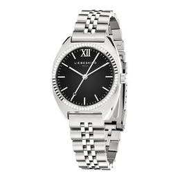 Liebeskind Berlin Uhr Damen Gr&ouml;&szlig;e One Size schwarz / silber