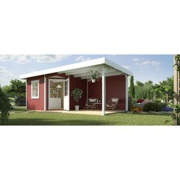 Weka Gartenhaus 'Fides' Gr&ouml;&szlig;e 1, schwedenrot