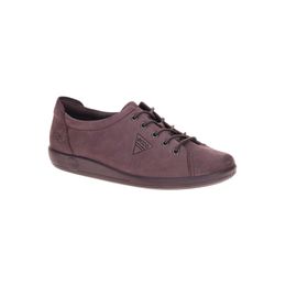 Ecco Sneaker low 'Ecco Soft 2 Schuhe lila uni Schn&uuml;rer 206503' Herren Gr&ouml;&szlig;e 39 lila