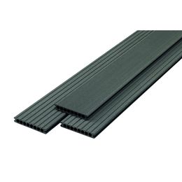 Rettenmeier Outdoor Wood WPC-Terrassendiele 'Artwood' grau 4000 x 145 x 21 mm