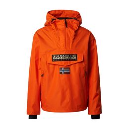 Napapijri Performance Jacket 'RAINFOREST NEXT' male size XXL Blue / Stone / Dark orange / Black