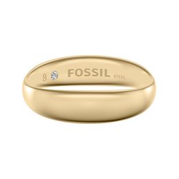 Fossil Ring Damen Gr&ouml;&szlig;e 60 gold