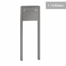 LEABOX freistehende Briefkastenanlage in RAL - LEA3 (1-12-fach)