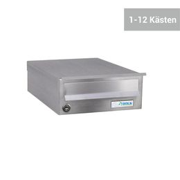 B-Serie Edelstahl Aufputz-Briefkastenanlage (1-12 fach)