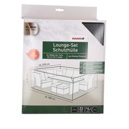 toom Abdeckung f&uuml;r Gartenm&ouml;belset wasserabweisend & UV-best&auml;ndig 220 x 80 x 280 cm