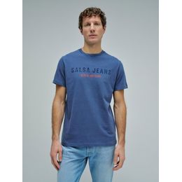 Salsa Jeans T-shirts Herren Gr&ouml;&szlig;e M blau