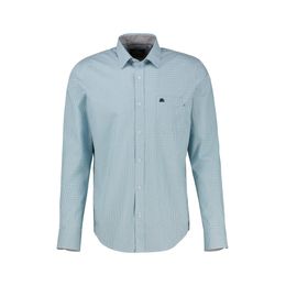 Lerros Button Up Shirt male size M Navy / Aqua