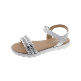 Beppi Sandale M&auml;dchen Gr&ouml;&szlig;e 33 wei&szlig;