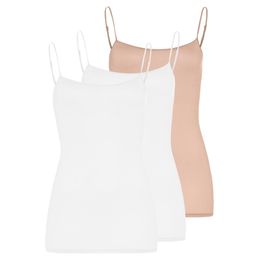 Hanro Unterhemd 'Ultralight' Damen Gr&ouml;&szlig;e L beigemeliert