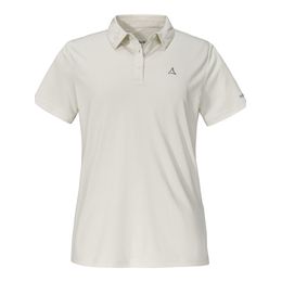 Sch&ouml;ffel Sch&ouml;ffel Funktionsshirt 'Circ Tauron' Damen Gr&ouml;&szlig;e M beige / hellgrau