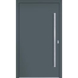 KM Meeth Sicherheitshaust&uuml;r 'A801S4' Aluminium rechts basaltgrau, Sonderma&szlig;