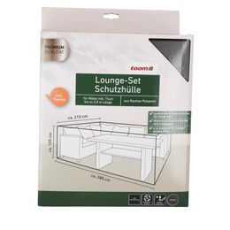 toom Abdeckung f&uuml;r Loungeset wasserabweisend & UV-best&auml;ndig 210 x 105 x 285 cm