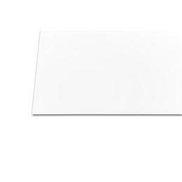 Gutta Kunststoffplatte 'Hobbycolor' wei&szlig; 100 x 50 x 0,3 cm