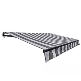 Garden Pleasure Gelenkarmmarkise mit Volant 295 x 200 cm