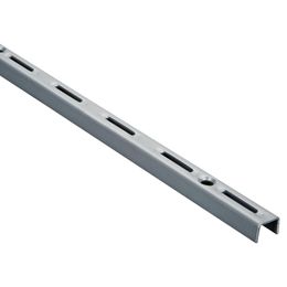 Single-Wandschiene, silbern, 50 cm