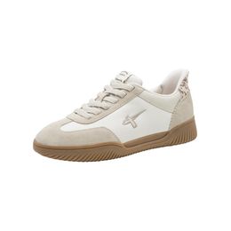 Tamaris Sneaker Damen Gr&ouml;&szlig;e 41 hellbeige / wei&szlig; Sommerschuhe