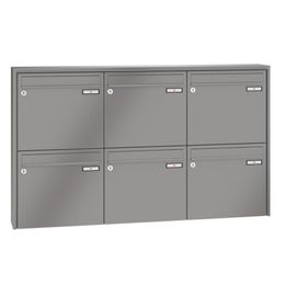 Renz Quadra Aufputzbriefkastenanlage 6-fach DB703