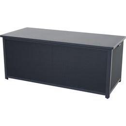 siena GARDEN Kissenbox 'Sabano' Aluminium anthrazit 181 x 75 x 79 cm