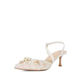 Dune LONDON Strap Sandals 'Dyana' female size 40/40.5 Light blue / Rose / White