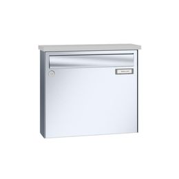 LEABOX Aufputzbriefkasten in V2A Edelstahl - LEA3 (1-12-fach)