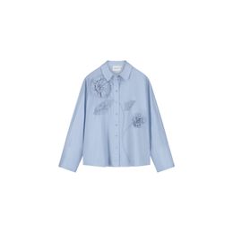 Fabienne Chapot Bluse Damen Gr&ouml;&szlig;e M blau