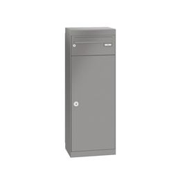 Renz Paketkasten Qubo L mit Briefkasten RAL9016
