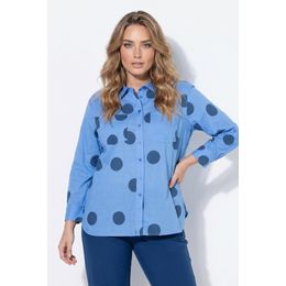 MIAMODA Hemdbluse Damen Gr&ouml;&szlig;e XL blue denim
