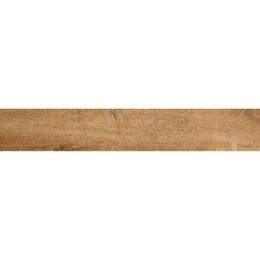 Bodenfliese 'Casa' Feinsteinzeug beige 15 x 90 cm