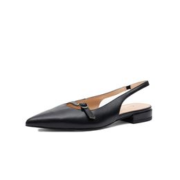 Maciejka Slingpumps Damen Gr&ouml;&szlig;e 40 schwarz Sommerschuhe