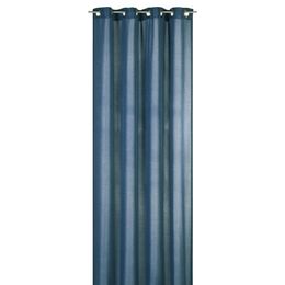 ELBERSDRUCKE &Ouml;senschal "Lino" 255 x 140 cm petrol