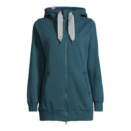 Salzhaut Sweatjacke 'Nord&ouml;rp' Damen Gr&ouml;&szlig;e XS dunkelgr&uuml;n