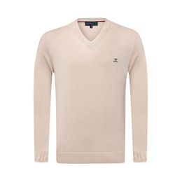 Sir Raymond Tailor Strickpullover 'Los Angeles' Herren Gr&ouml;&szlig;e L hellbeige