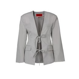 AEMMI Blazer Damen Gr&ouml;&szlig;e 40 hellgrau