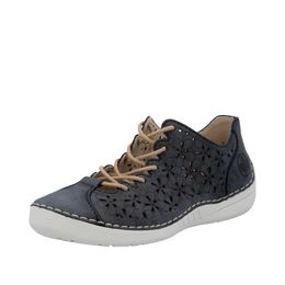 Rieker Schn&uuml;rschuh Damen Gr&ouml;&szlig;e 38 dunkelblau Sommerschuhe