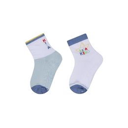 Sterntaler Socken M&auml;dchen Gr&ouml;&szlig;e 26 opal / pastellgr&uuml;n / rot / wei&szlig;