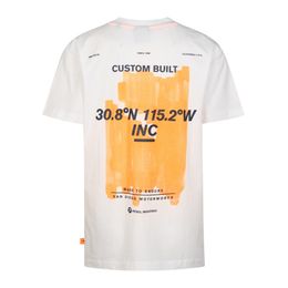 PETROL INDUSTRIES T-Shirt Jungen Gr&ouml;&szlig;e 176 wei&szlig;