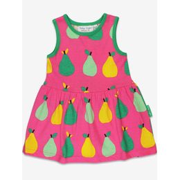 Toby tiger Kleid 'Bio-Baumwoll Kinder Sommerkleid mit Birnen-Druck' M&auml;dchen Gr&ouml;&szlig;e 122 pink