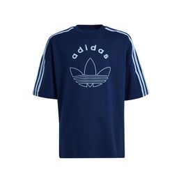adidas originals T-Shirt 'Adibreak' Jungen Gr&ouml;&szlig;e 140 navy / hellblau
