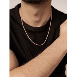 Hey Happiness Kette 'Wheat Armor' Herren Gr&ouml;&szlig;e 54 cm rosegold