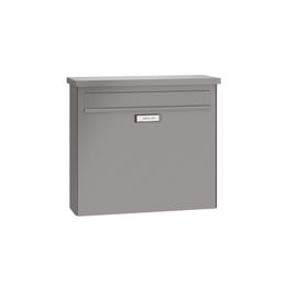 LEABOX Zaun Durchwurf Briefkasten in RAL 9016