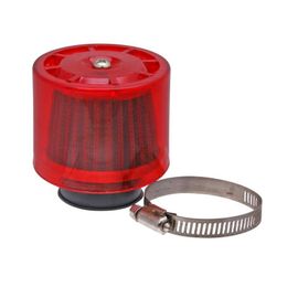 Luftfilter Air-System 38mm gerade blau