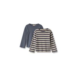 Wheat Shirt 'Milo' boy size 116 Beige / Dark grey