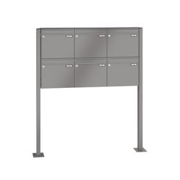 Renz Basic B freistehende 6-fach in Wunsch-RAL mit Fu&szlig;platten