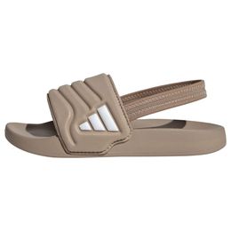 Adidas Sportswear Sandale 'Adilette 2.0' Jungen Gr&ouml;&szlig;e 33 khaki / wei&szlig;