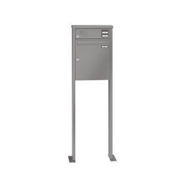 Renz Tetro freistehende Briefkastenanlage mit Sprechanlage RAL9007