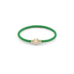 Philipp Plein Jewellery Armband 'Plein Tag' Herren Gr&ouml;&szlig;e L gold / gr&uuml;n