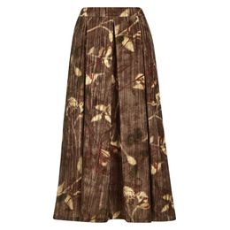 Madeleine Rrock Damen Gr&ouml;&szlig;e 46 beige / braun
