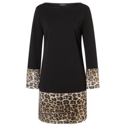 ana alcazar Kleid Damen Gr&ouml;&szlig;e 44 braunmeliert / schwarz Sommerkleid