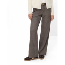 Brax Damen Palazzohose Style MAINE HAZEL, braun, Gr. 34L